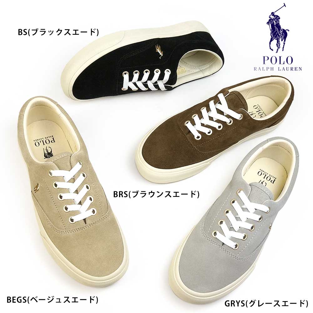 ポロ ラルフローレン メンズ スニーカー RA32 キートン ポニー ローカット スエード POLO RALRH LAUREN KEATON ...