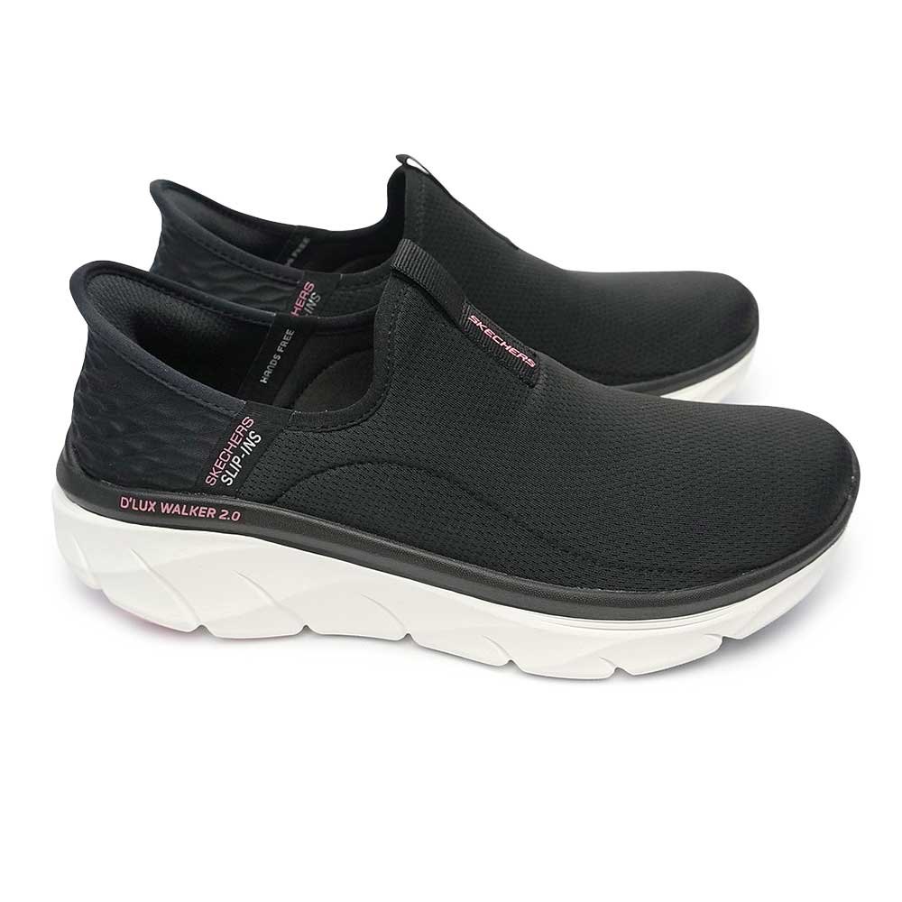 スケッチャーズ スリップインズ レディース 150099 リラックスドフィット デラックス ウォーカー スリッポン 手を使わない ...